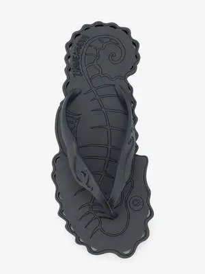 Zimmermann Seafoam Thong Rubber Sandals