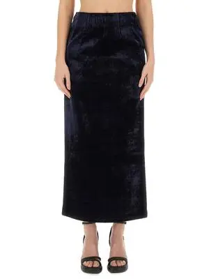 Fendi Long Skirt - Blue