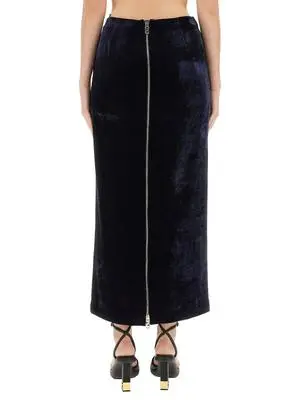 Fendi Long Skirt - Blue