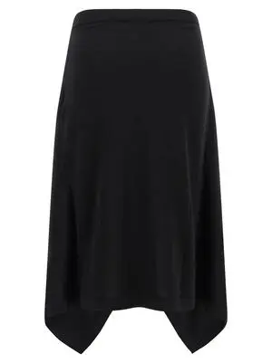 LEMAIRE Button Asymmetrical Skirt