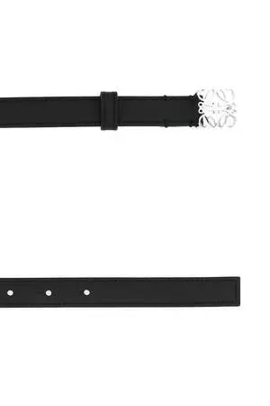 Loewe Leather Belt - Black