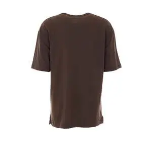 LEMAIRE Boxy Fit T-shirt - Brown