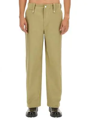 Burberry Satin Pants - Cream