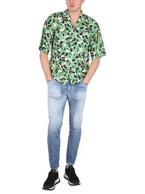 Dsquared2 Bowling Collar Shirt - Multicolor