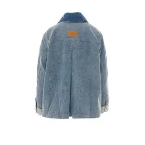 GANNI Patchwork Denim Jacket