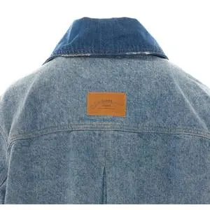 GANNI Patchwork Denim Jacket