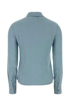 Gucci Light- Silk Shirt - Blue