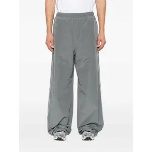 Balenciaga Grey Trousers Track Pants - Gray