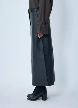 TOTEME Leather Skirt