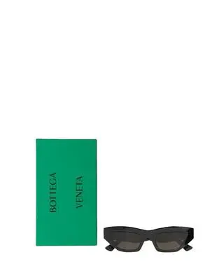 Bottega Veneta Sculptured Cat Eye Sunglasses