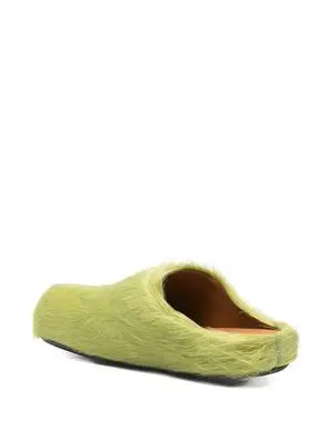 Marni Footbed Mules - Green