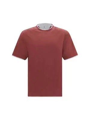 Brunello Cucinelli Cotton T-shirt - Multicolor