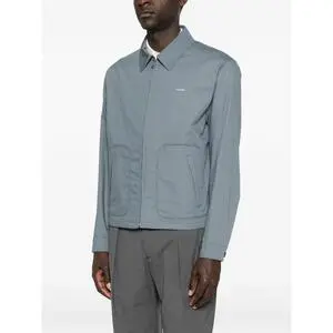 Prada Grey Jackets Shirt Jackets