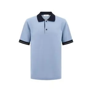 FERRAGAMO Polo Shirts - Blue