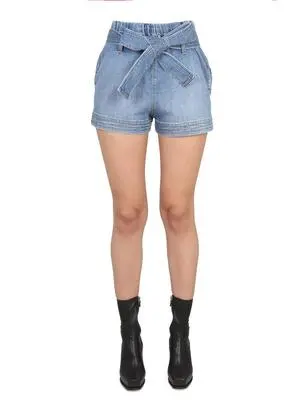 Stella McCartney Cotton Shorts - Blue