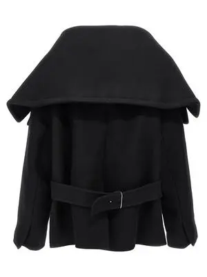 Jacquemus Le Caban Caruso' Coat - Black