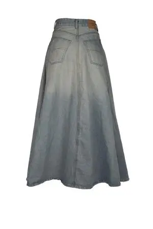 Balenciaga Denim Skirt - Multicolor