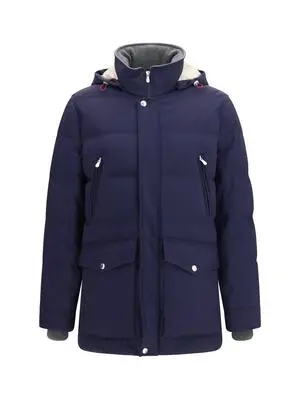Brunello Cucinelli Nylon Hooded Jacket