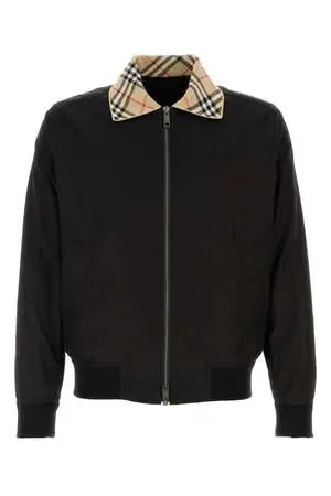 Burberry Cotton Jacket - Black