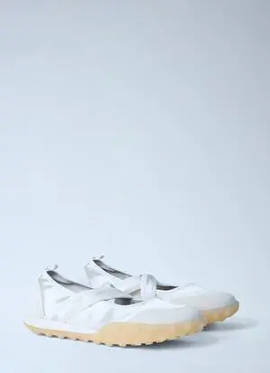 JIL SANDER Satin Strap Slip-on Shoes