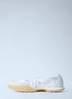 JIL SANDER Satin Strap Slip-on Shoes