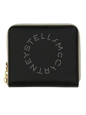 Stella McCartney Zipped Wallet - Black