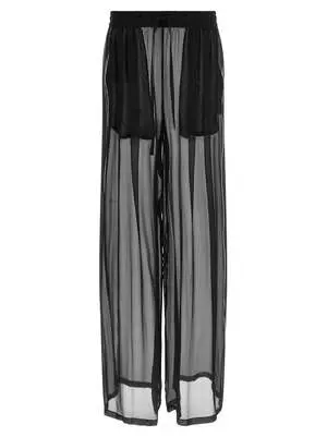 Dolce & Gabbana Chiffon Pants - Black