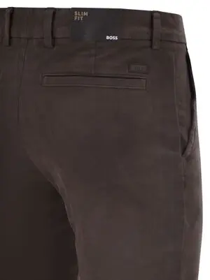 BOSS Slim Fit Stretch Cotton Chino Trousers