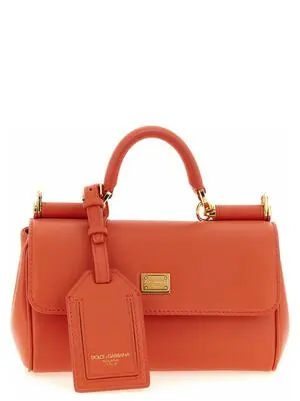 Dolce & Gabbana Dolce & Gabbana Women 'My Sicily' Mini Handbag Orange