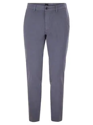 BOSS Slim Fit Stretch Cotton Chino Trousers - Multicolor