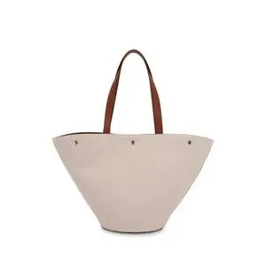 Saint Laurent Neutrals Tote Bags