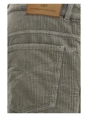 Brunello Cucinelli Corduroy Pants - Green