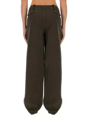 Burberry Cotton Pants - Brown