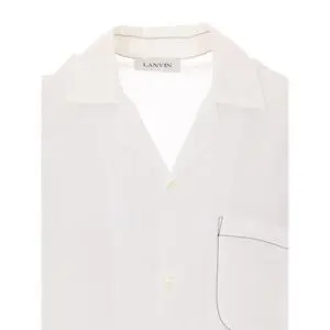 LANVIN Shirt With Mother And Daughter Print On The Back