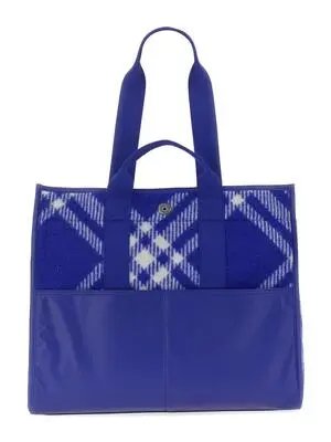 Burberry Shopper Bag - Blue
