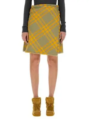Burberry Wool Blend Kilt