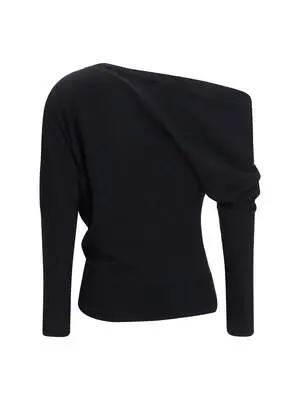 TOM FORD Asymmetric Long Sleeve Sweater