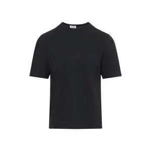 Saint Laurent Cotton T-shirt - Black