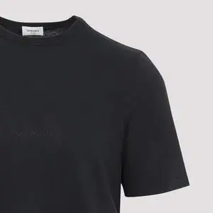 Saint Laurent Cotton T-shirt - Black