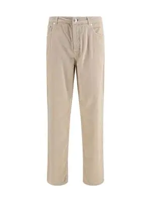 Brunello Cucinelli Corduroy Pants - Cream