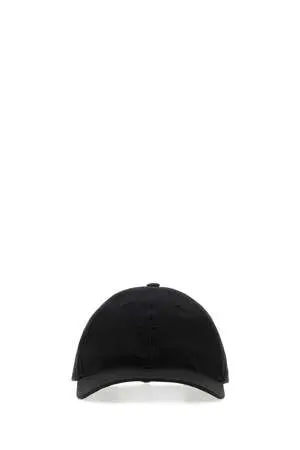 JW Anderson Gabardine Baseball Cap - Black