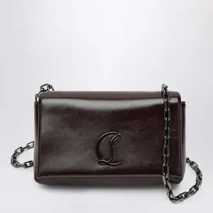 CHRISTIAN LOUBOUTIN Loubi 54 Large Flap Shoulder Bag - Black