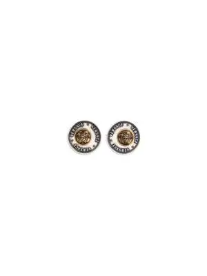 Versace Coins Earrings - Gray