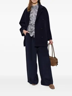 Max Mara Wool And Cashmere Short Coat