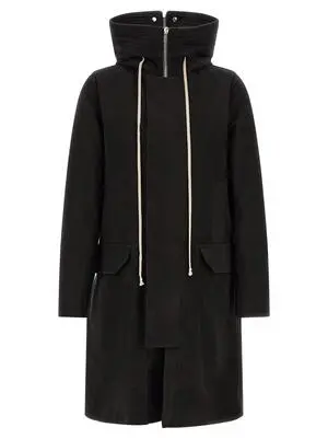 Rick Owens Megaparka' Parka - Black