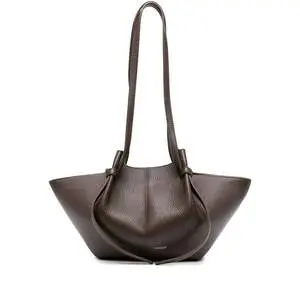 Yuzefi Calf Leather Shoulder Bag - Brown