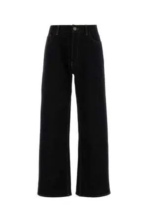 Alaïa Midnight Stretch Denim Jeans - Blue