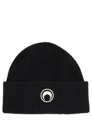MARINE SERRE Cap With Logo - Black