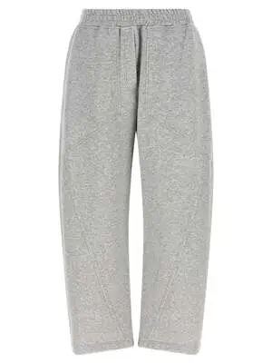 Brunello Cucinelli Cotton And Cashmere Joggers - Gray
