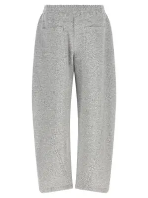 Brunello Cucinelli Cotton And Cashmere Joggers - Gray